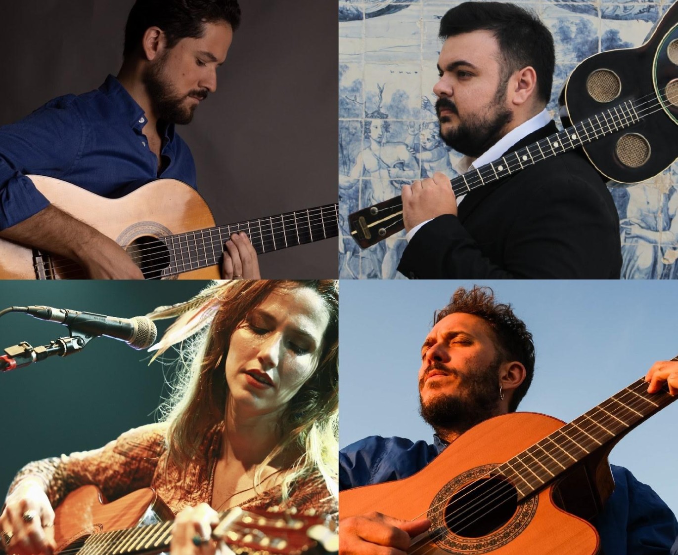 Four Brazilian musicians take to the stage at the tenth edition of the ...